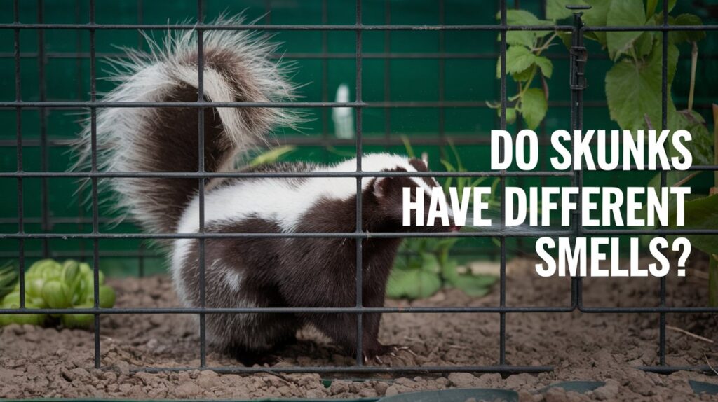 Do Skunks Have Different Smells?