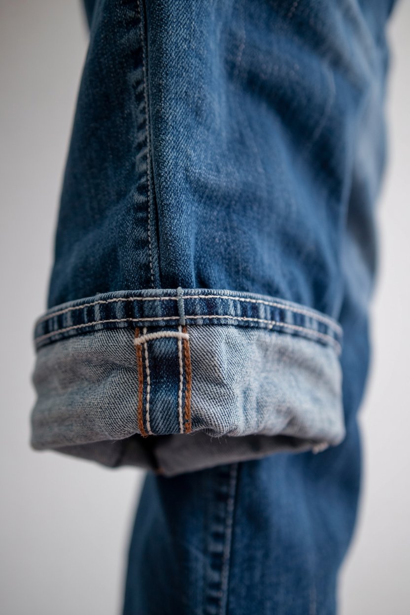 How to Fix Jeans That Are Too Long