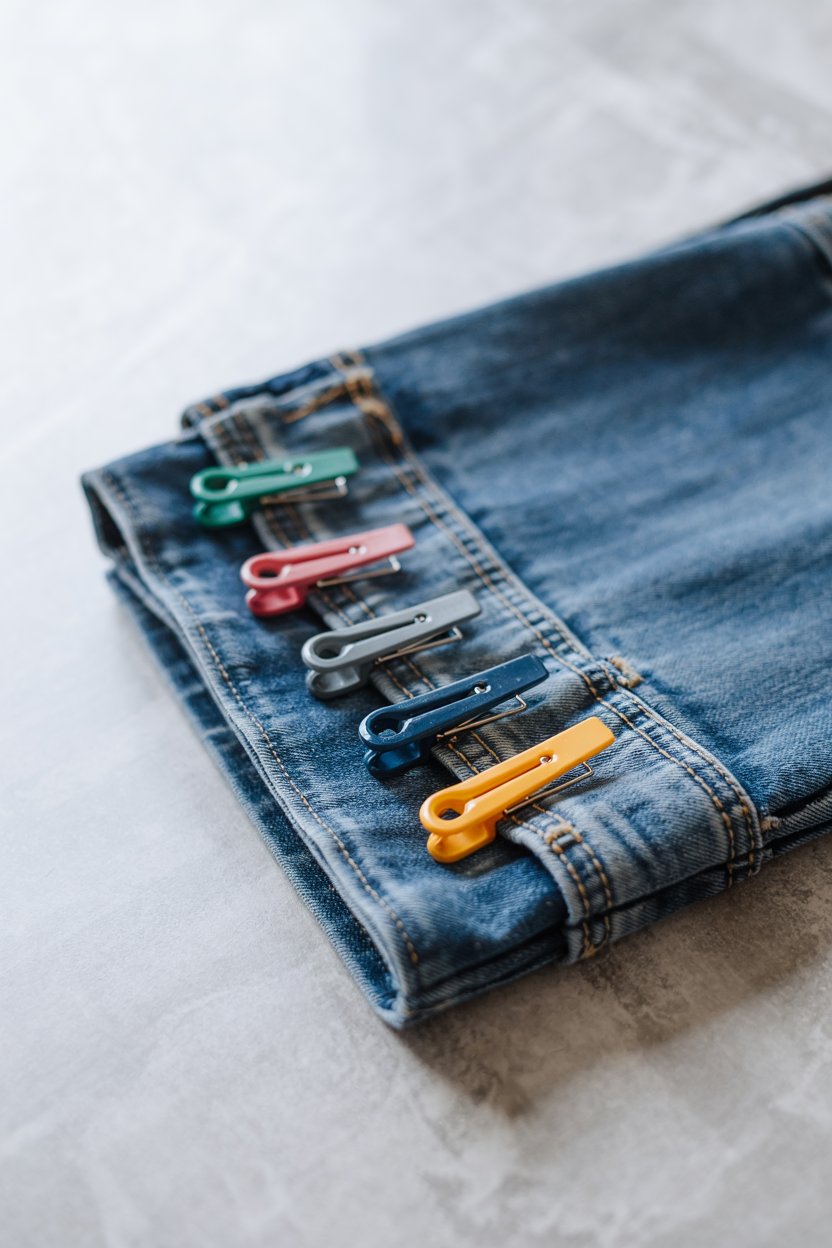 How to Fix Jeans That Are Too Long