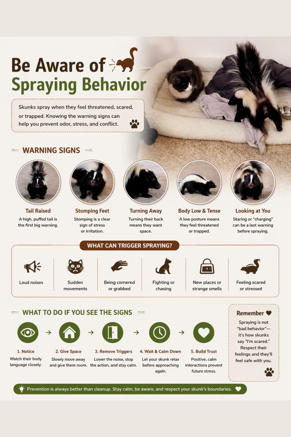 Keeping a Skunk with a Cat? 7 Things You Must Know